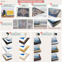 Photo Collage - Square Sizes + Choose any Shape or Number all ...